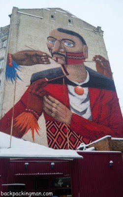 A Street Art Guide to Kyiv Ukraine - Backpackingman