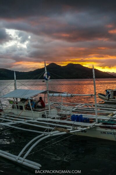 sunset-philippines-coron-island - Backpackingman
