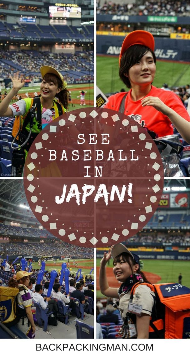 Watching A Game of Baseball in Osaka Kyocera Dome